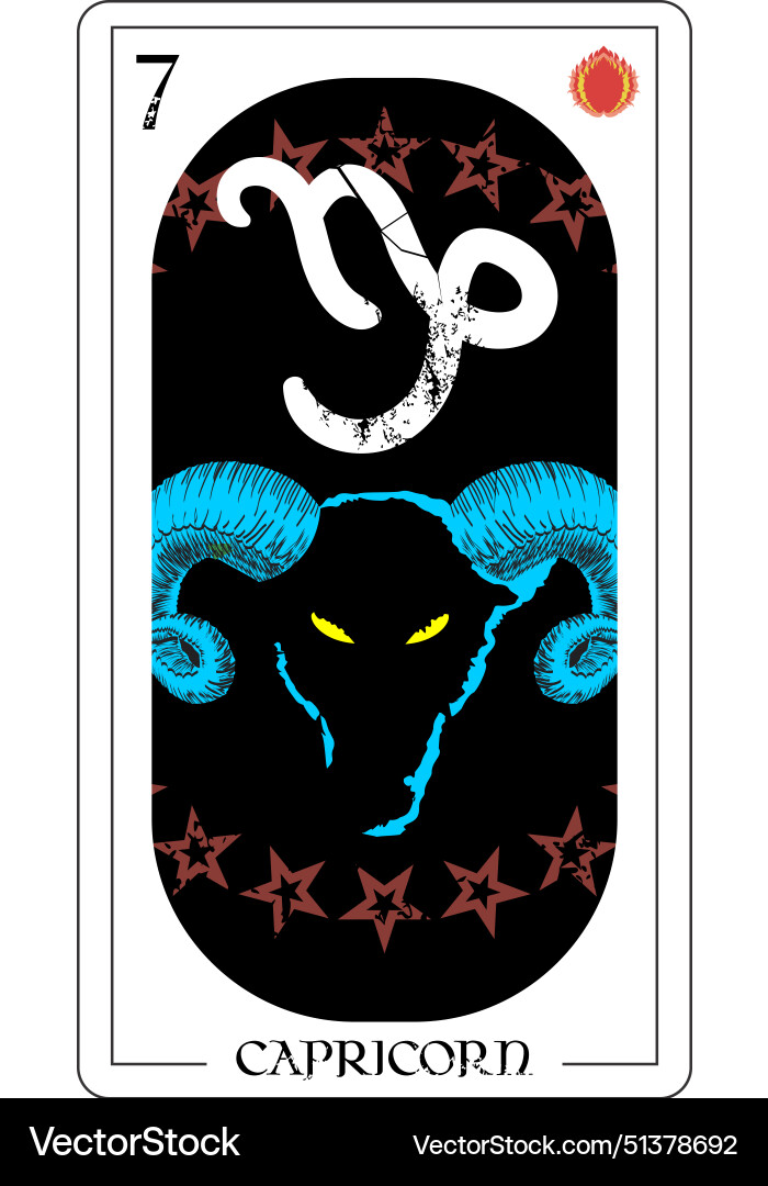 Capricorn Royalty Free Vector Image - VectorStock