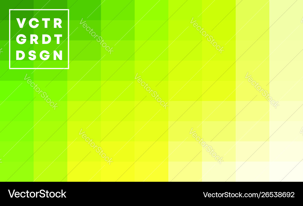 Green gradient background template design Vector Image
