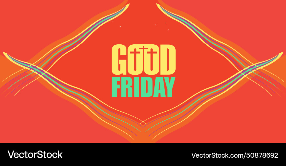 How good friday can stir the soul Royalty Free Vector Image
