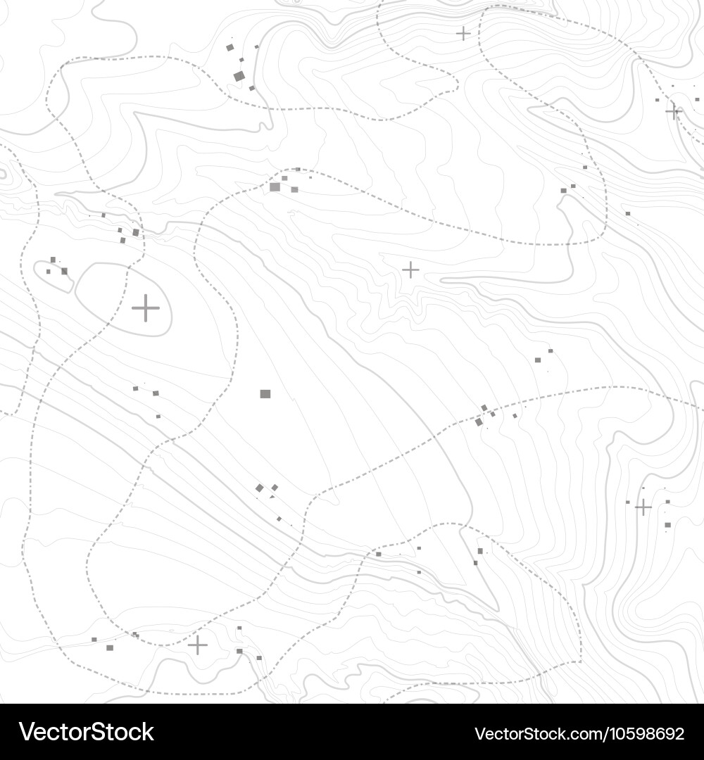 Topographic Map Background Royalty Free Vector Image