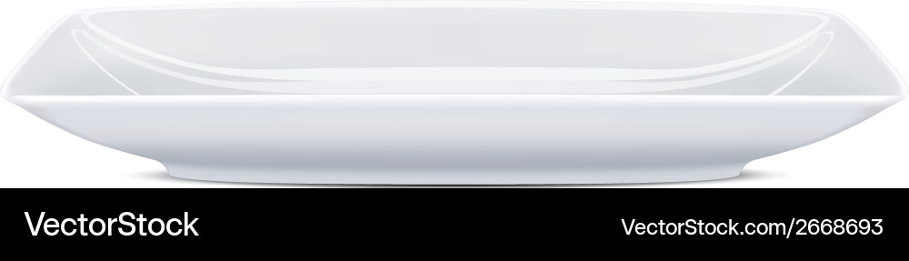 Plate Royalty Free Vector Image - VectorStock