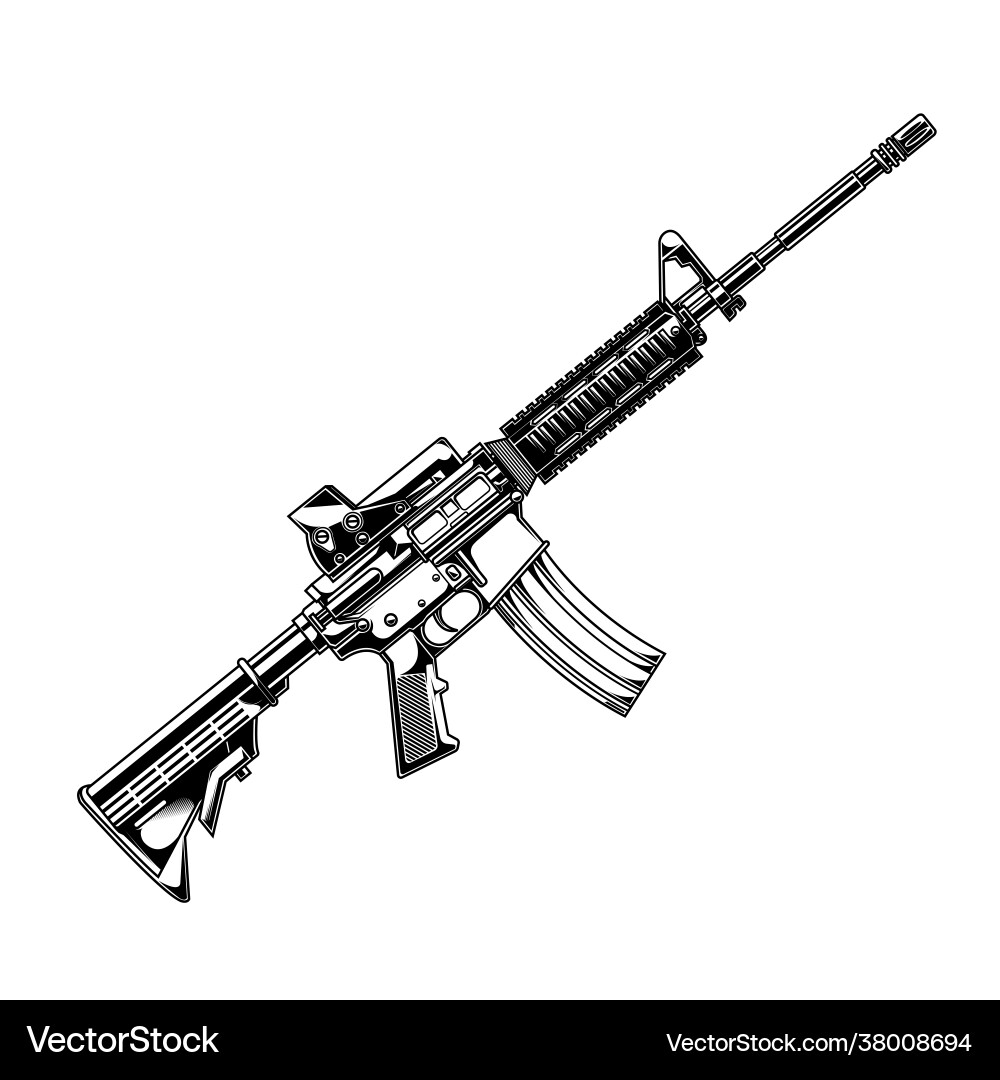 M4 Gun Vector Images (over 310)