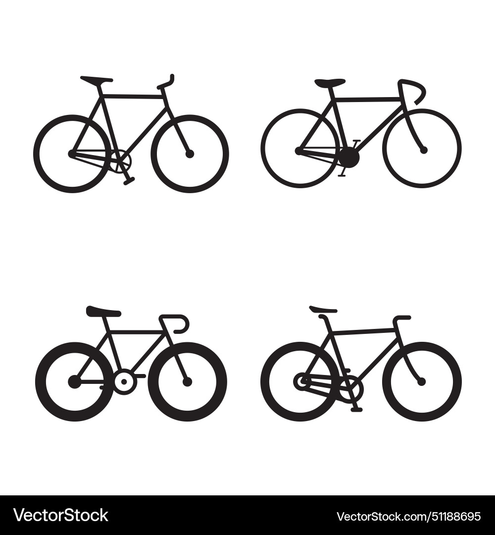Bike icon Royalty Free Vector Image - VectorStock