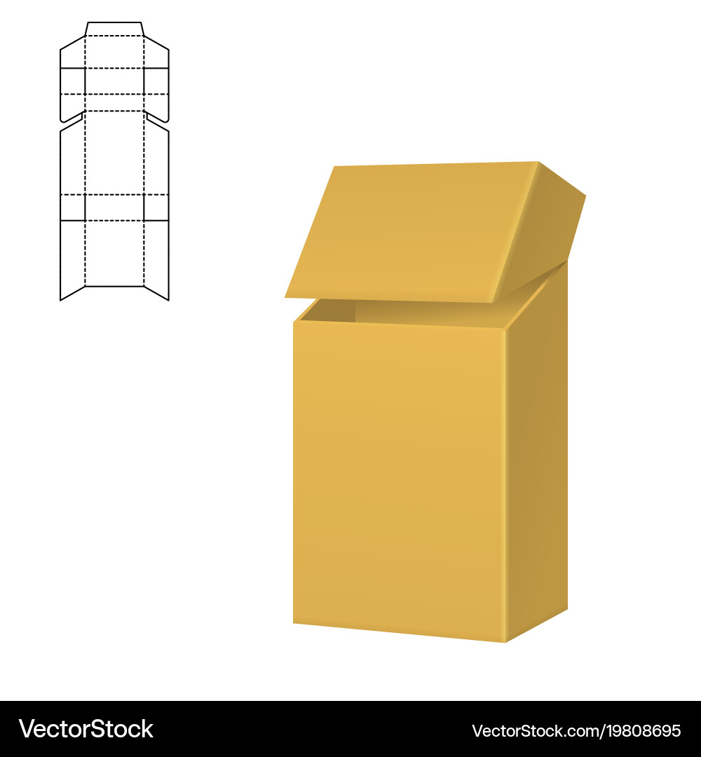 Folding pack 30 Royalty Free Vector Image - VectorStock