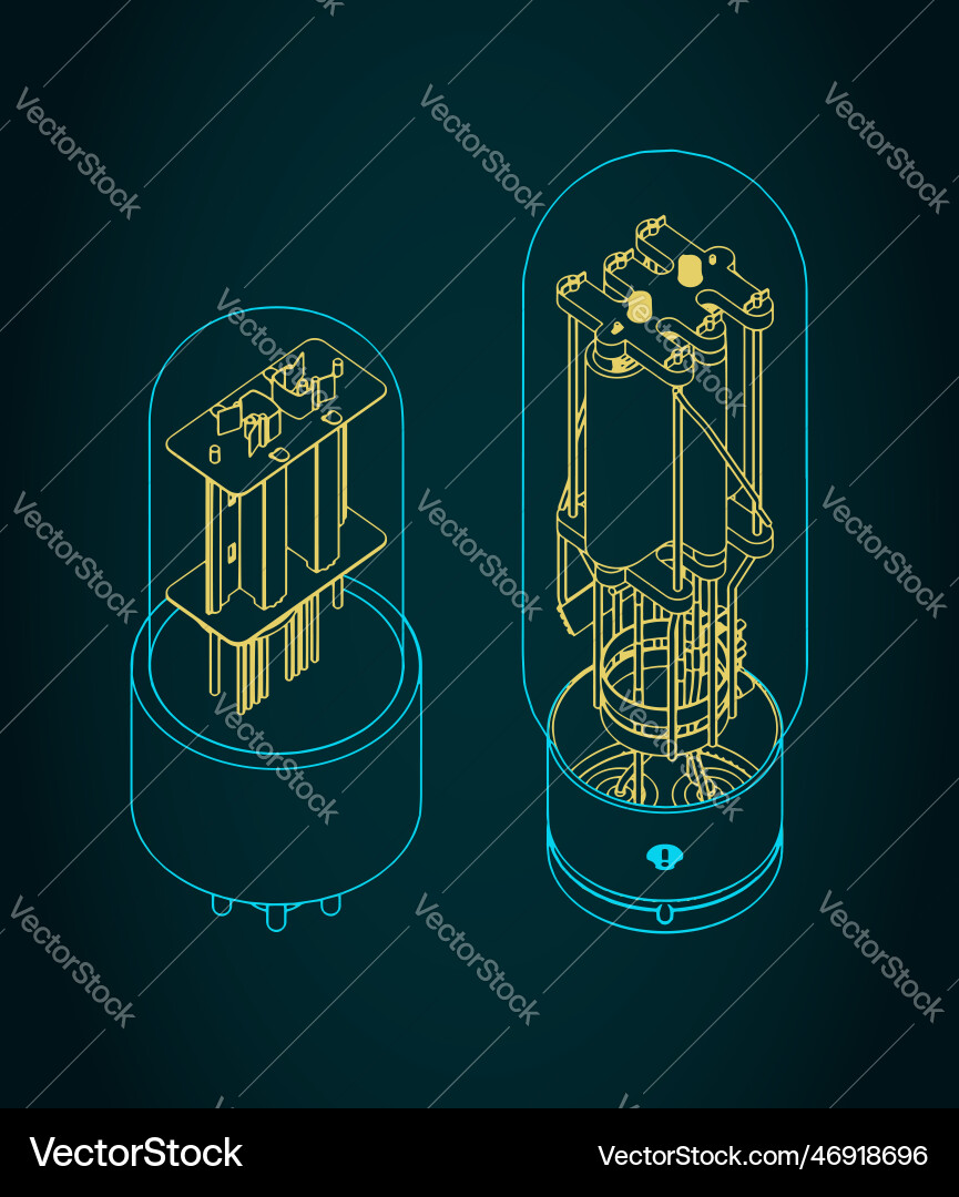Electron tube Royalty Free Vector Image - VectorStock