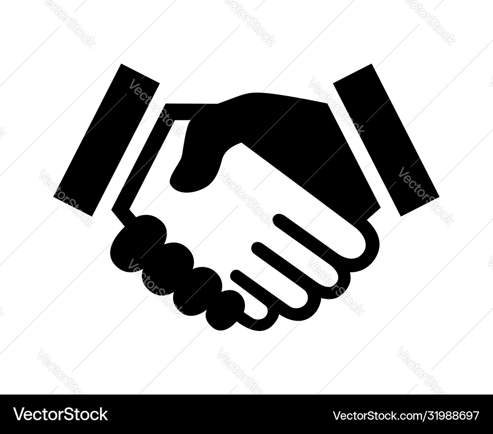 Handshake Royalty Free Vector Image - VectorStock