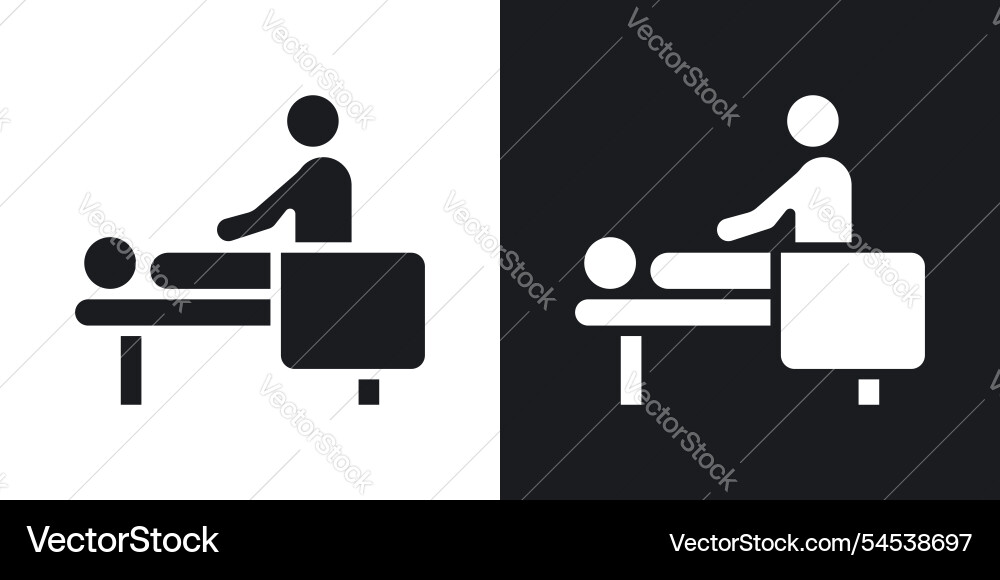 Massage icon Royalty Free Vector Image - VectorStock