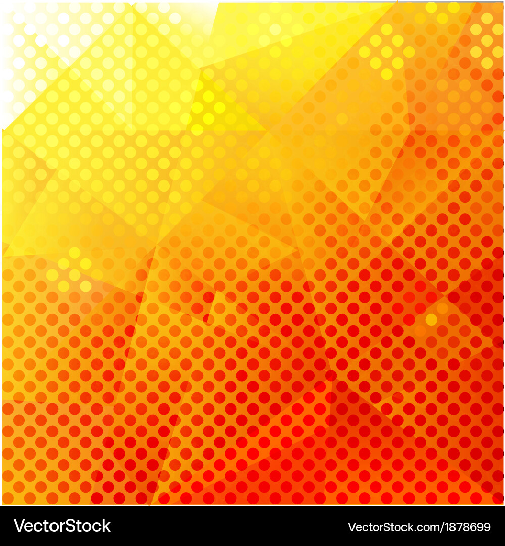 Abstract orange and yellow background Royalty Free Vector