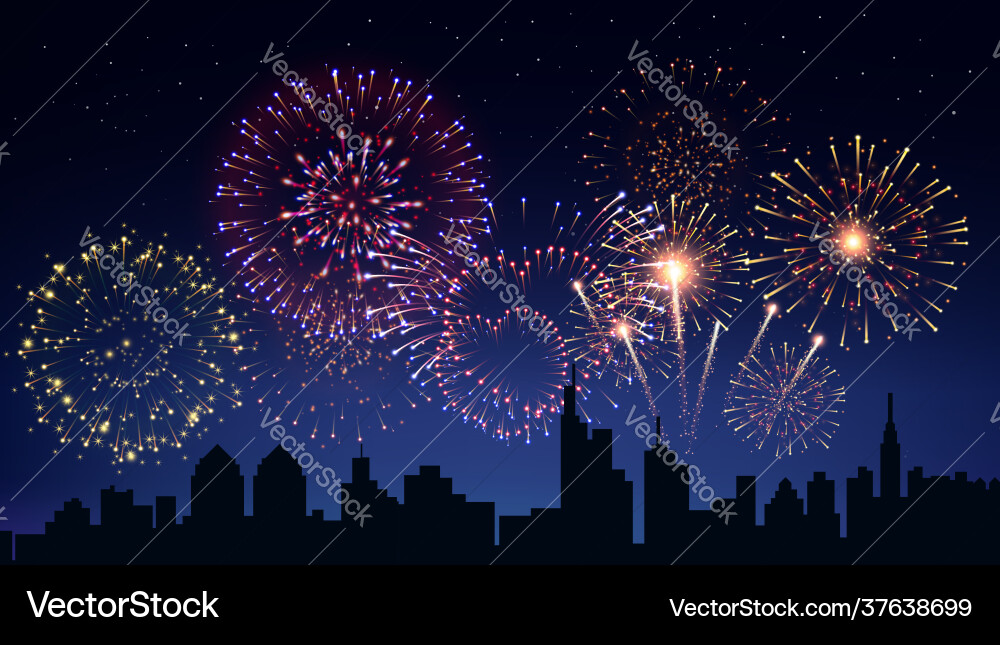 Fireworks Poster Vector Images (over 25,000)