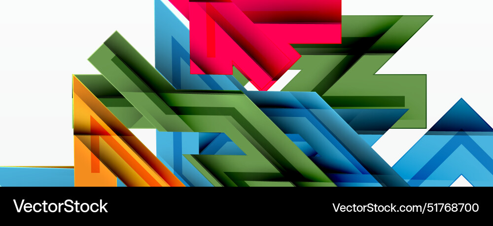 Dynamic lines geometric background Royalty Free Vector Image