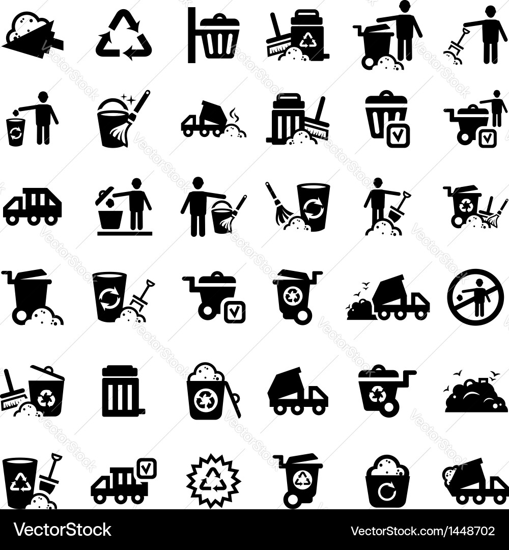 Selective Trash Vector Images (over 360)