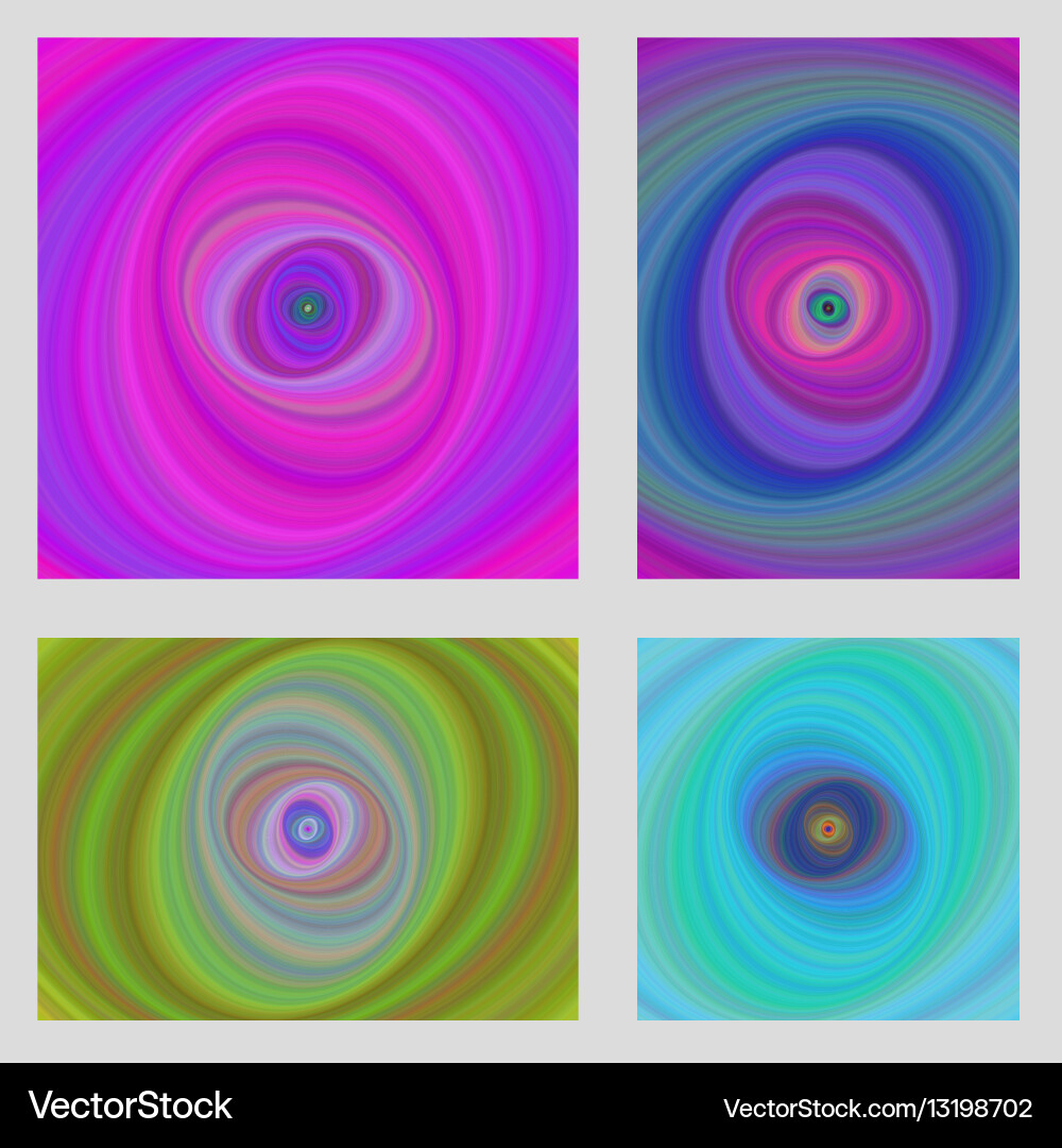 Colorful motion design brochure background set Vector Image