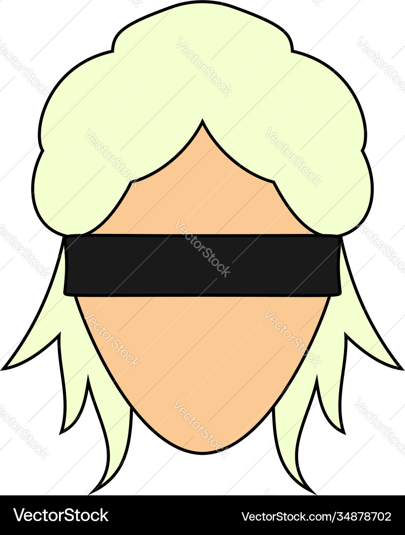 Femida head icon Royalty Free Vector Image - VectorStock
