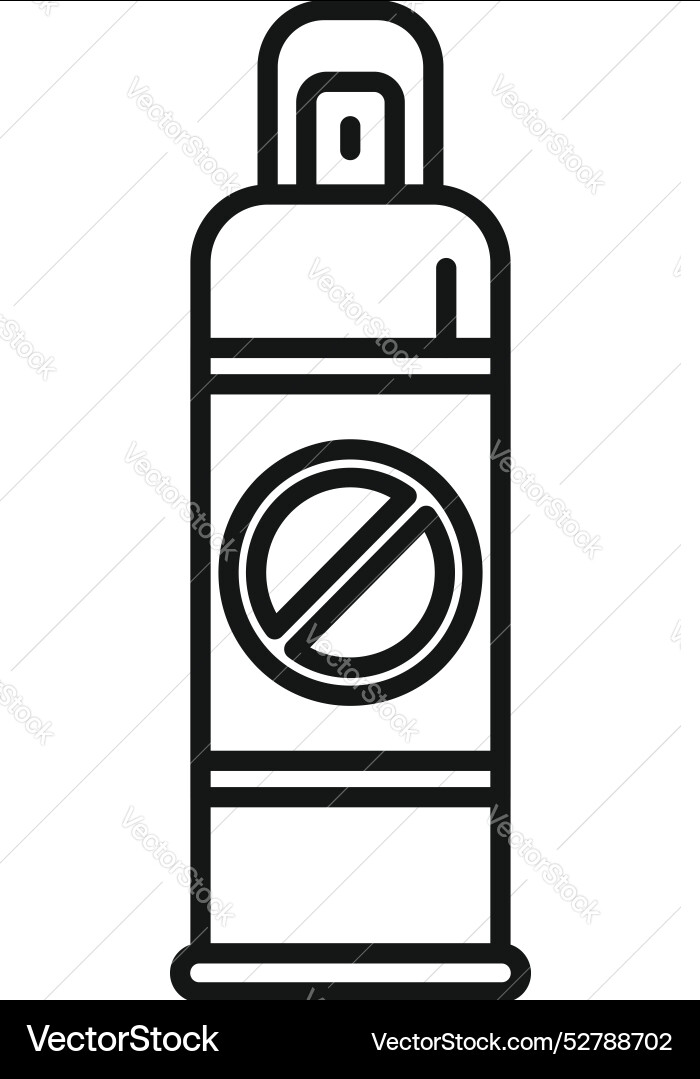 Insecticide spray bottle for killing insects Vector Image