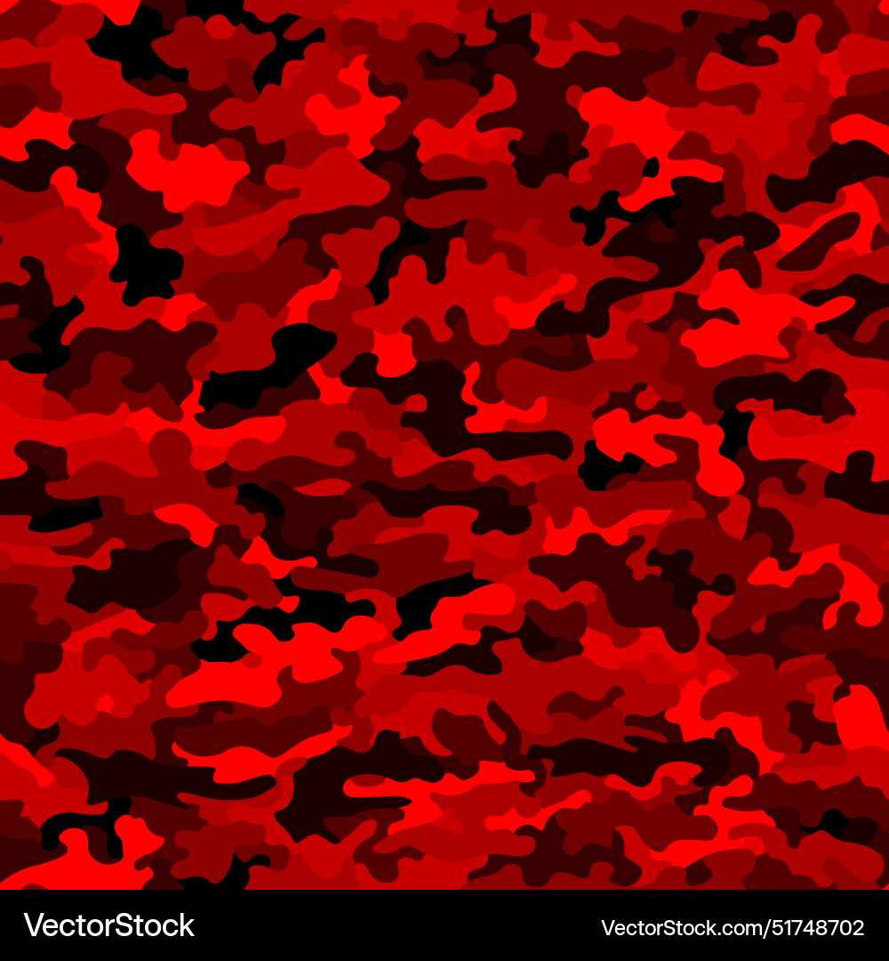 Seamless digital ruby red camo texture for army – Royalty-Free Vector ...