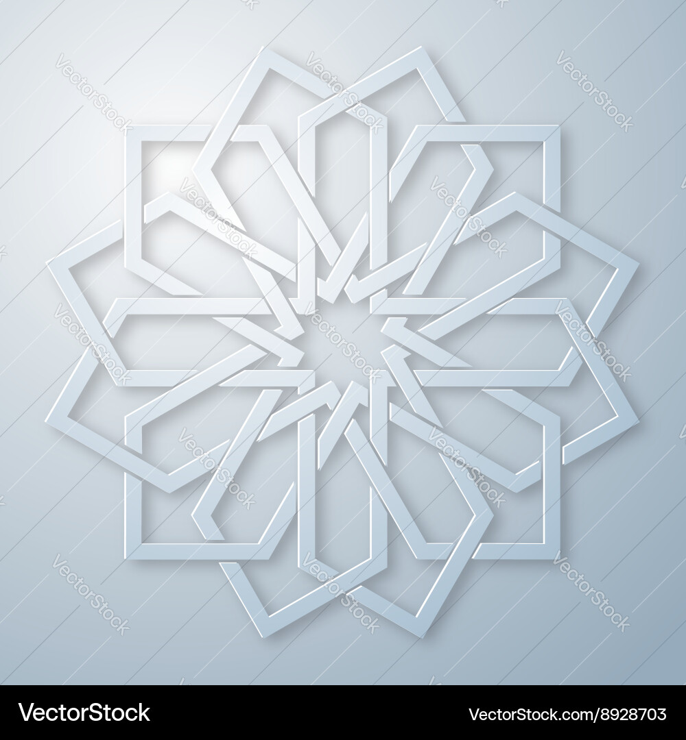 Arabic ornament Royalty Free Vector Image - VectorStock