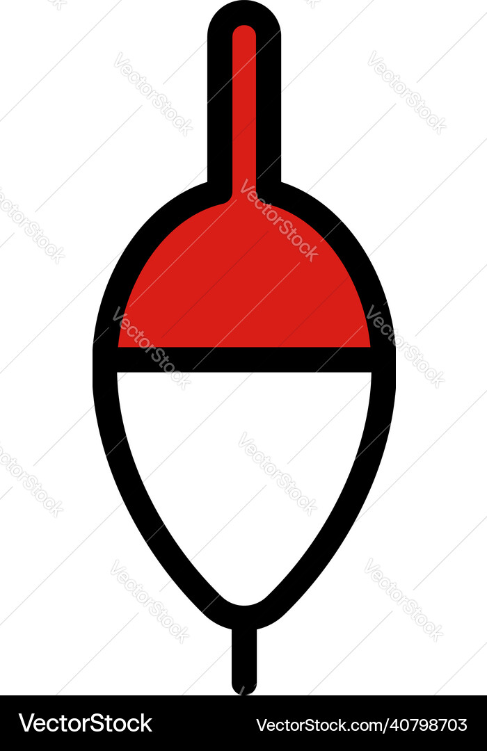 Icon of float Royalty Free Vector Image - VectorStock