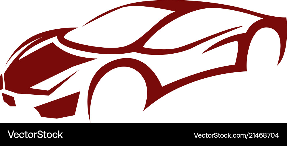 Auto car logo template icon Royalty Free Vector Image