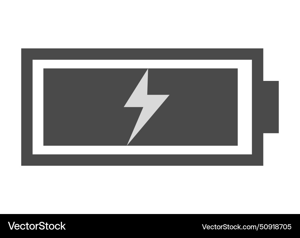Smartphone battery charge level icon Royalty Free Vector