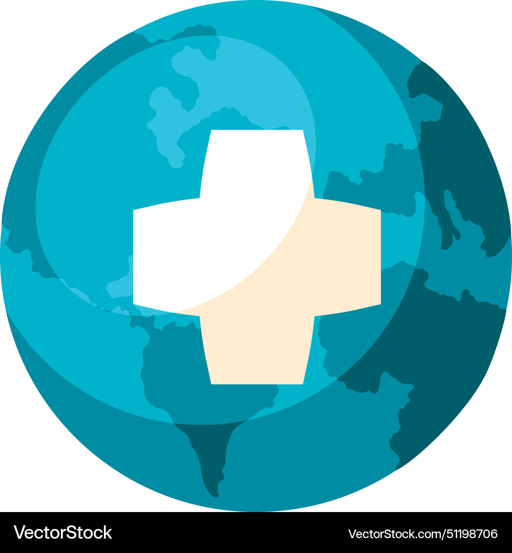 Red cross day awareness Royalty Free Vector Image