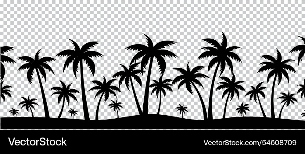 Palm Tree Transparent Vector Images (over 1,100)