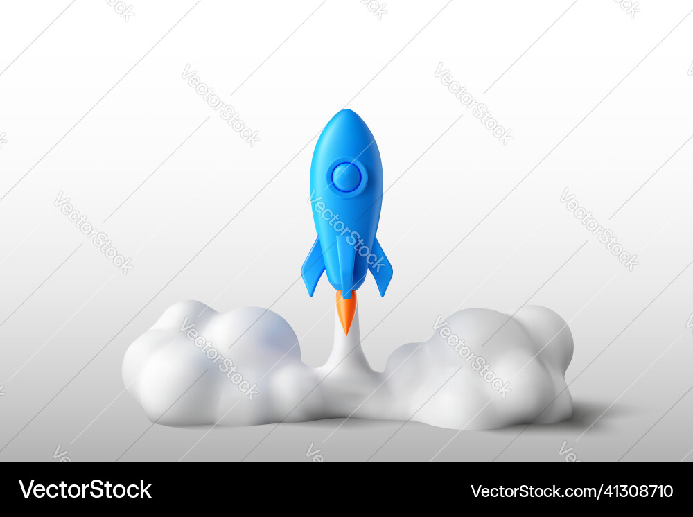 Rocket Blue Realistic Vector Images (over 330)
