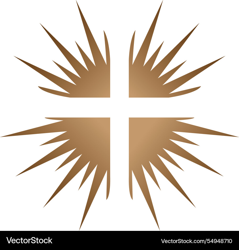 Chrush icon splash spread color logo Royalty Free Vector