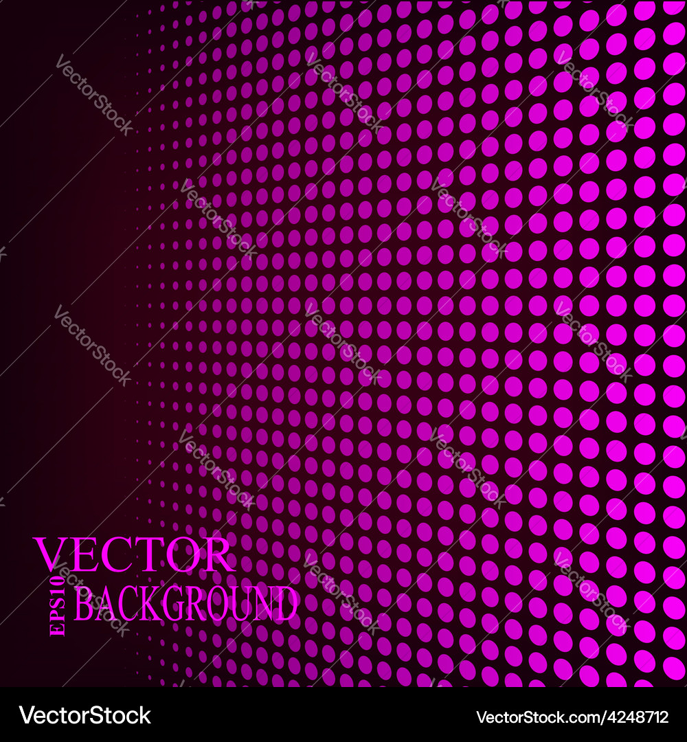 Abstract dotted background Royalty Free Vector Image