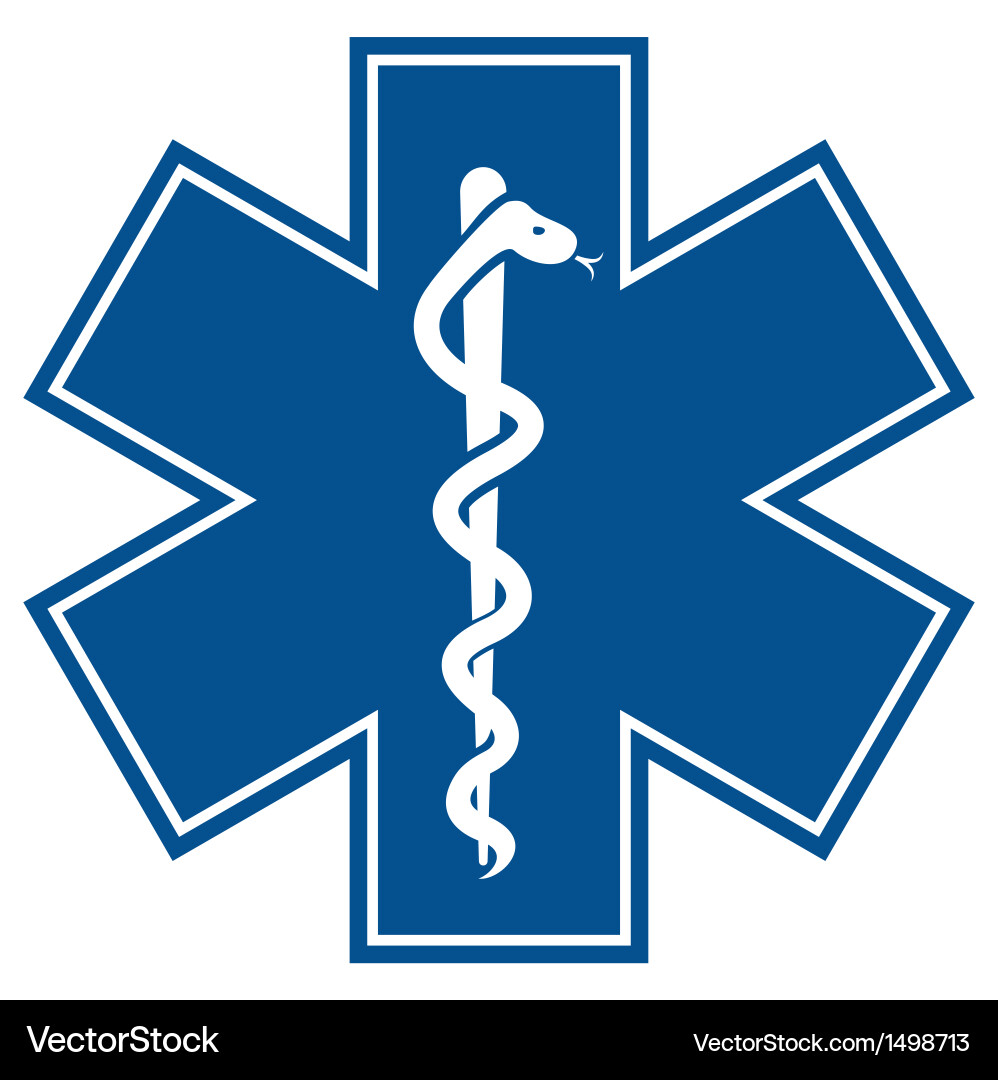 Caduceus Medical Symbol Royalty Free Vector Image