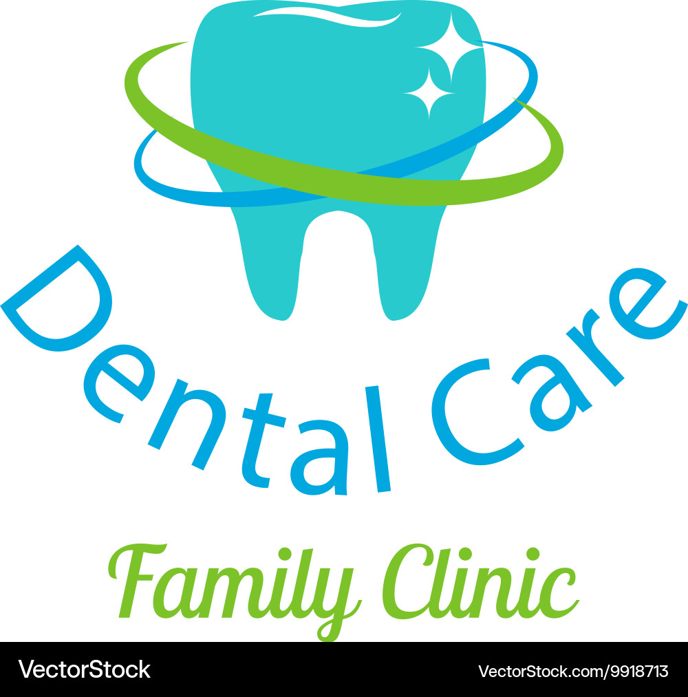 Dentist symbols badge Royalty Free Vector Image
