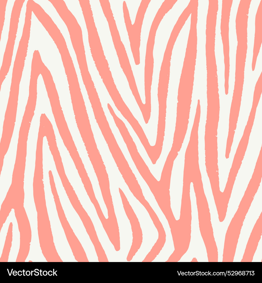 Pink Zebra Pattern Royalty Free Vector Image - VectorStock