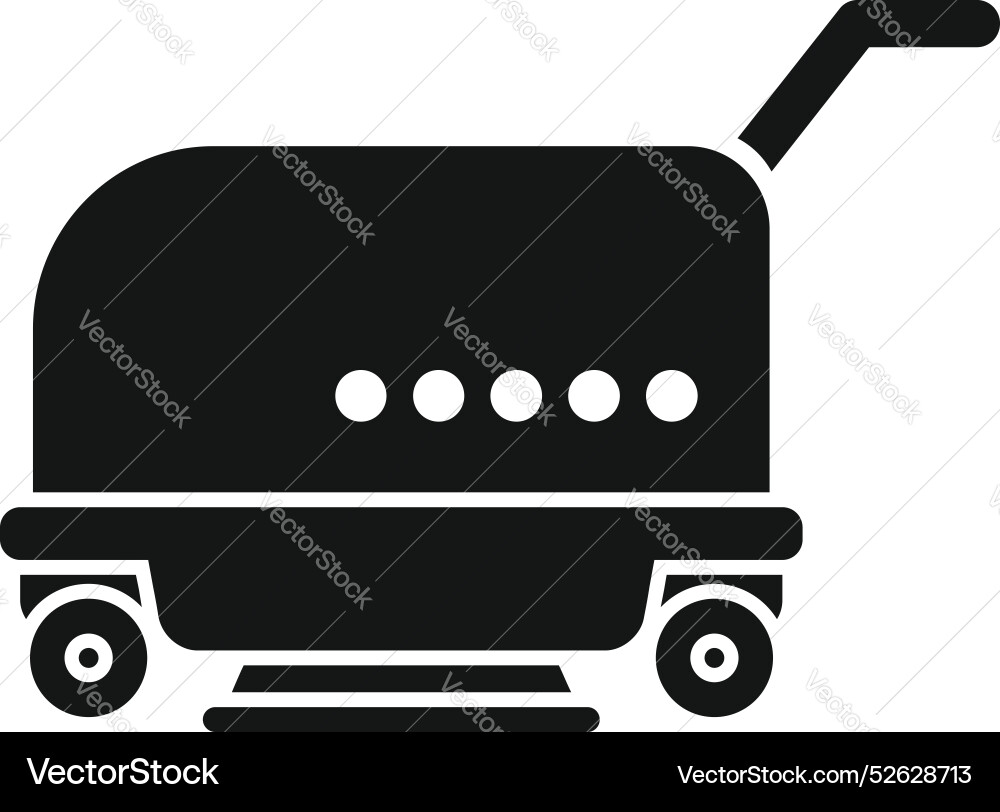 Professional cleaning machine for floor cleaning Vector Image