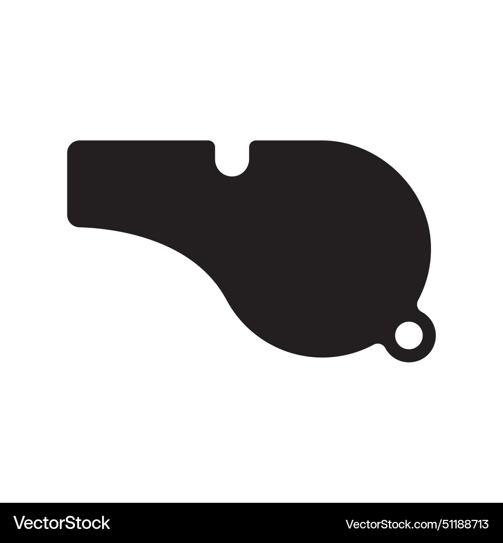 Whistle icon Royalty Free Vector Image - VectorStock