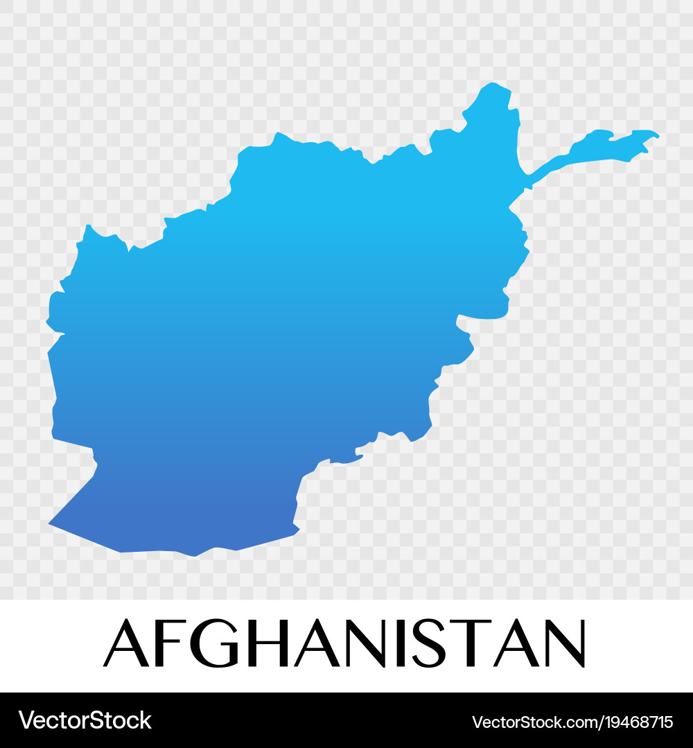 Afghanistan Map Royalty Free Vector Image - VectorStock