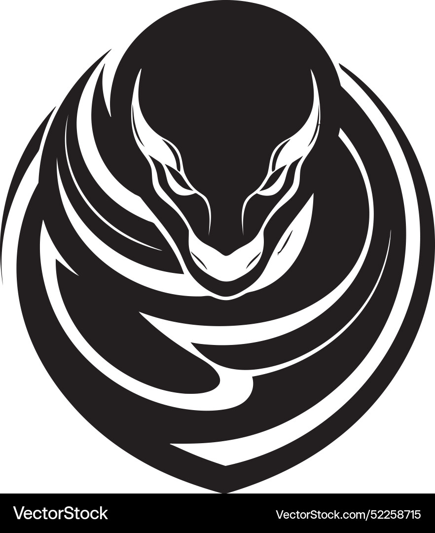 Shadowed cobra essence serpent viper twi Vector Image