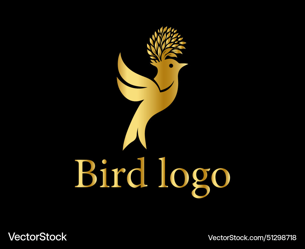 Bird logo Royalty Free Vector Image - VectorStock