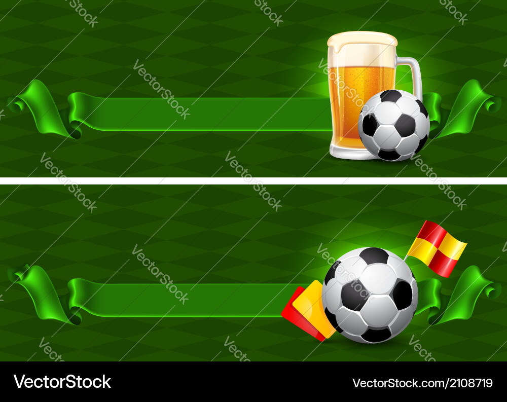 Soccer backgrounds Royalty Free Vector Image - VectorStock