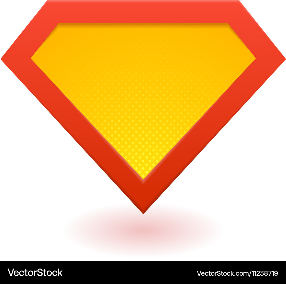 Super hero logo Royalty Free Vector Image - VectorStock