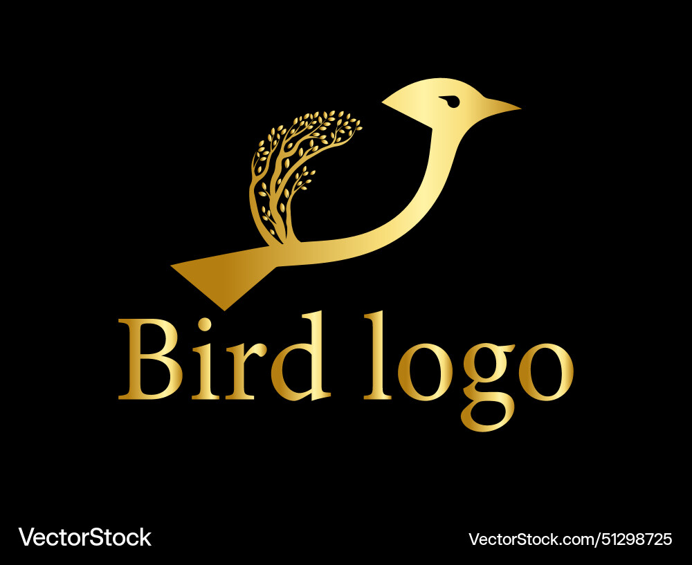 Bird logo Royalty Free Vector Image - VectorStock