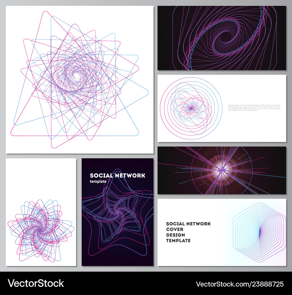 Editable layouts Royalty Free Vector Image - VectorStock