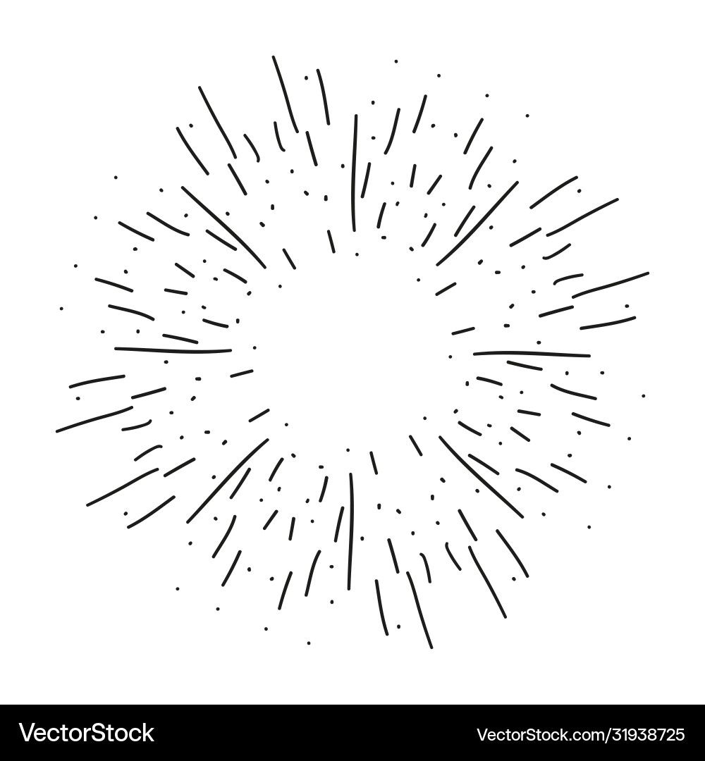 Vintage burst light rays Royalty Free Vector Image