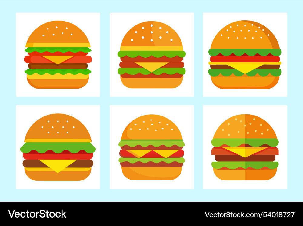 Burger Royalty Free Vector Image - VectorStock