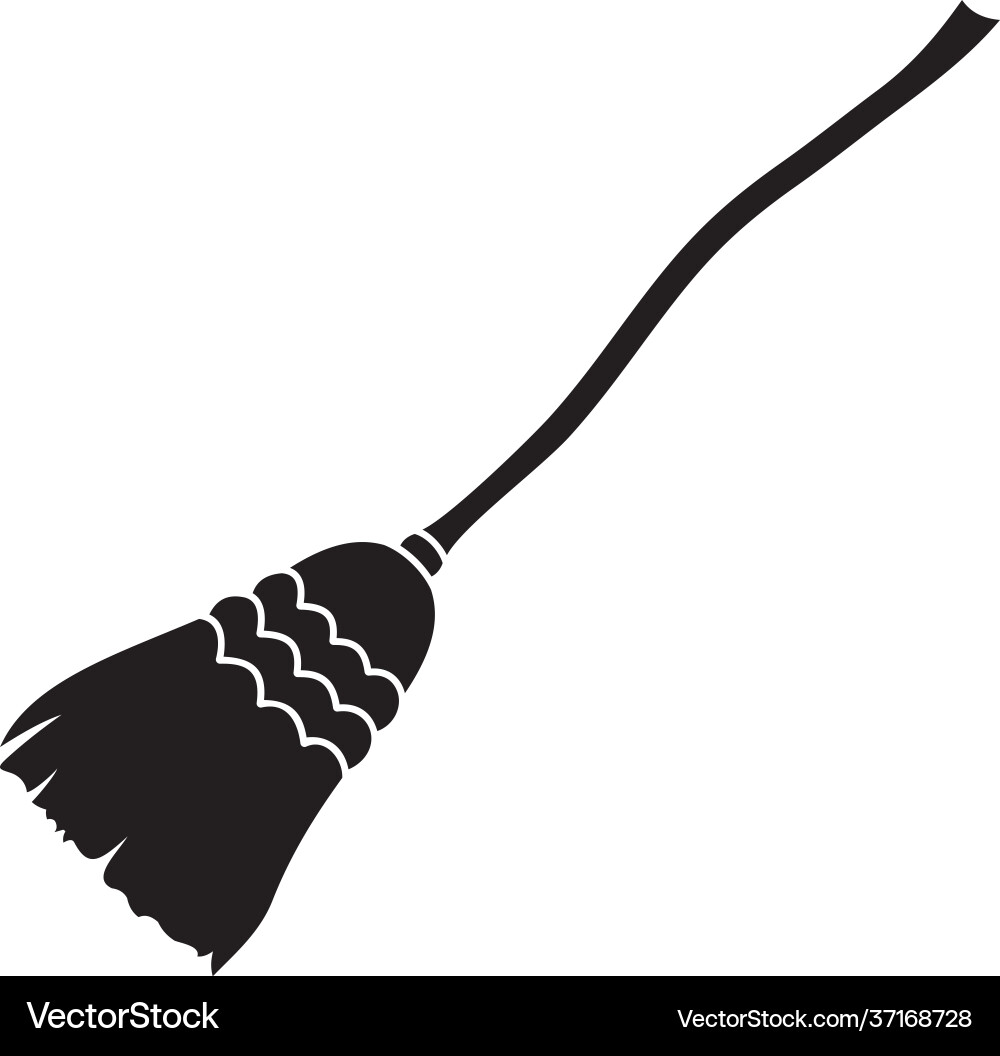 Broom Royalty Free Vector Image - VectorStock