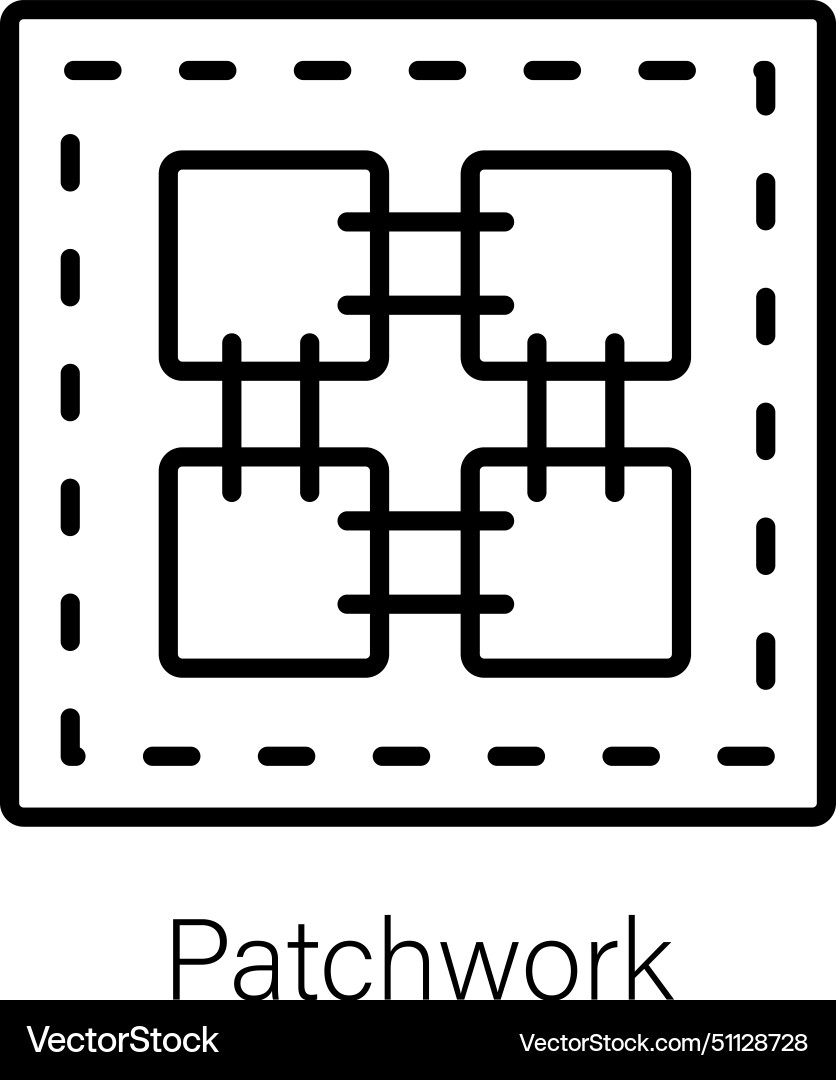 Patchwork Royalty Free Vector Image - VectorStock