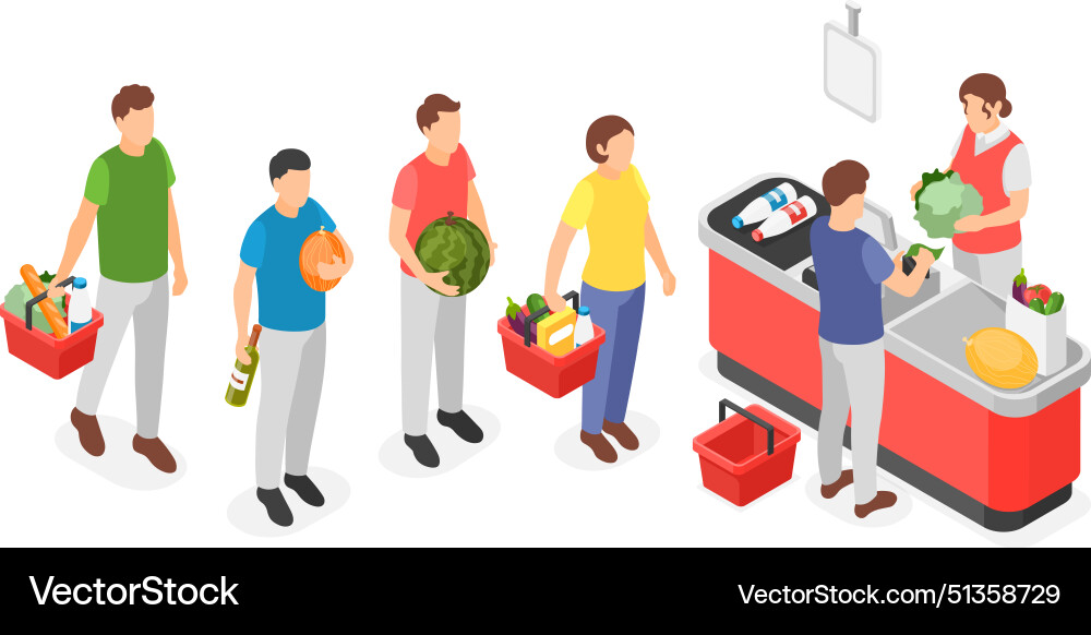 Customer Queue Vector Images (over 2,000)