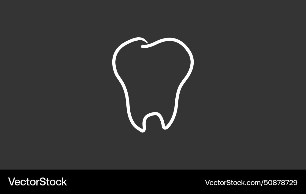 Tooth icon Royalty Free Vector Image - VectorStock