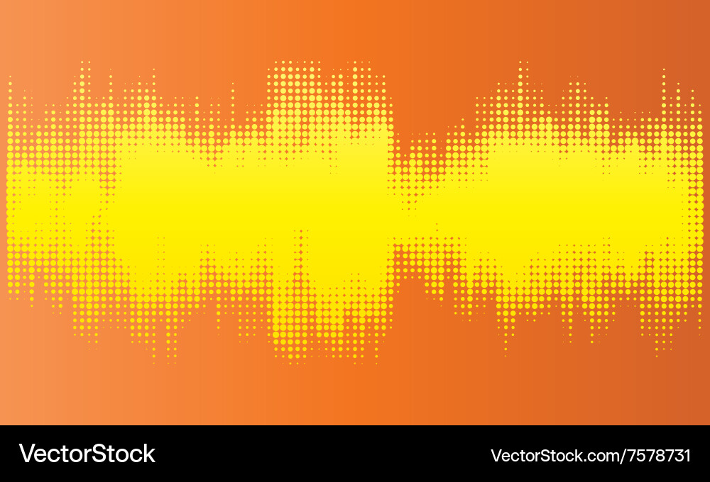 Abstract Wave Halftone Background Royalty Free Vector Image