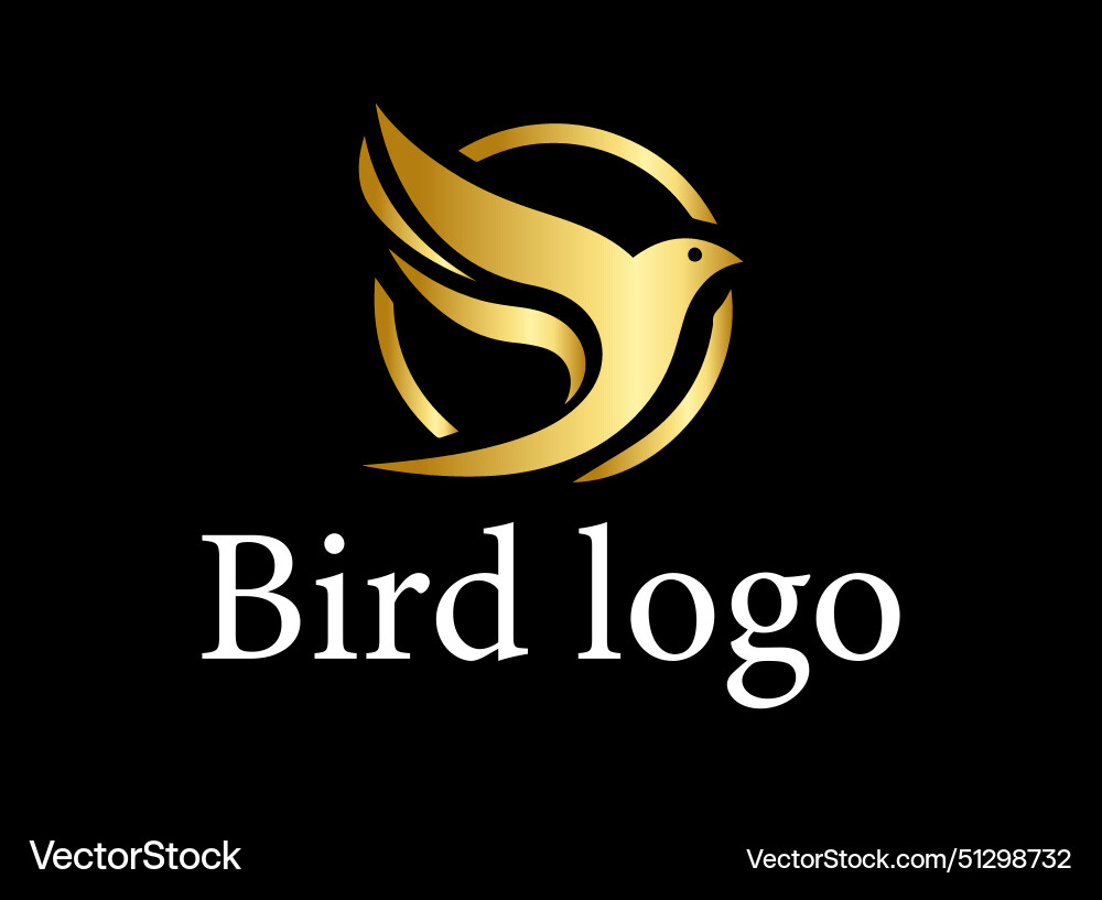 Bird logo Royalty Free Vector Image - VectorStock