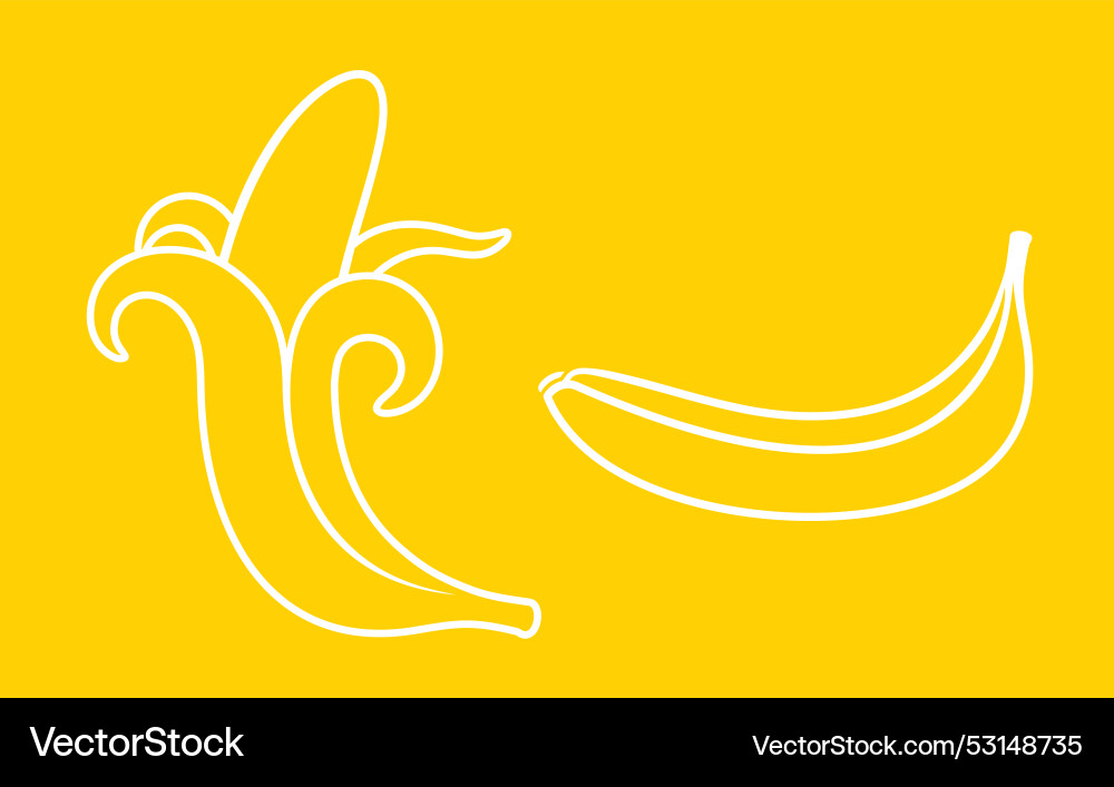 Banana Royalty Free Vector Image - VectorStock