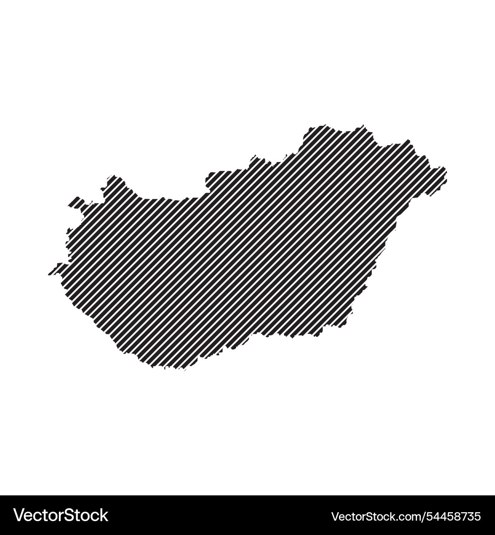 Hungary map icon Royalty Free Vector Image - VectorStock Hungary map icon Royalty Free Vector Image - VectorStock